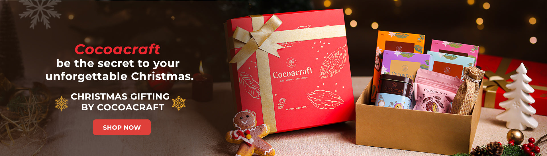 Premium chocolates made from single-origin beans on Cocoacraft