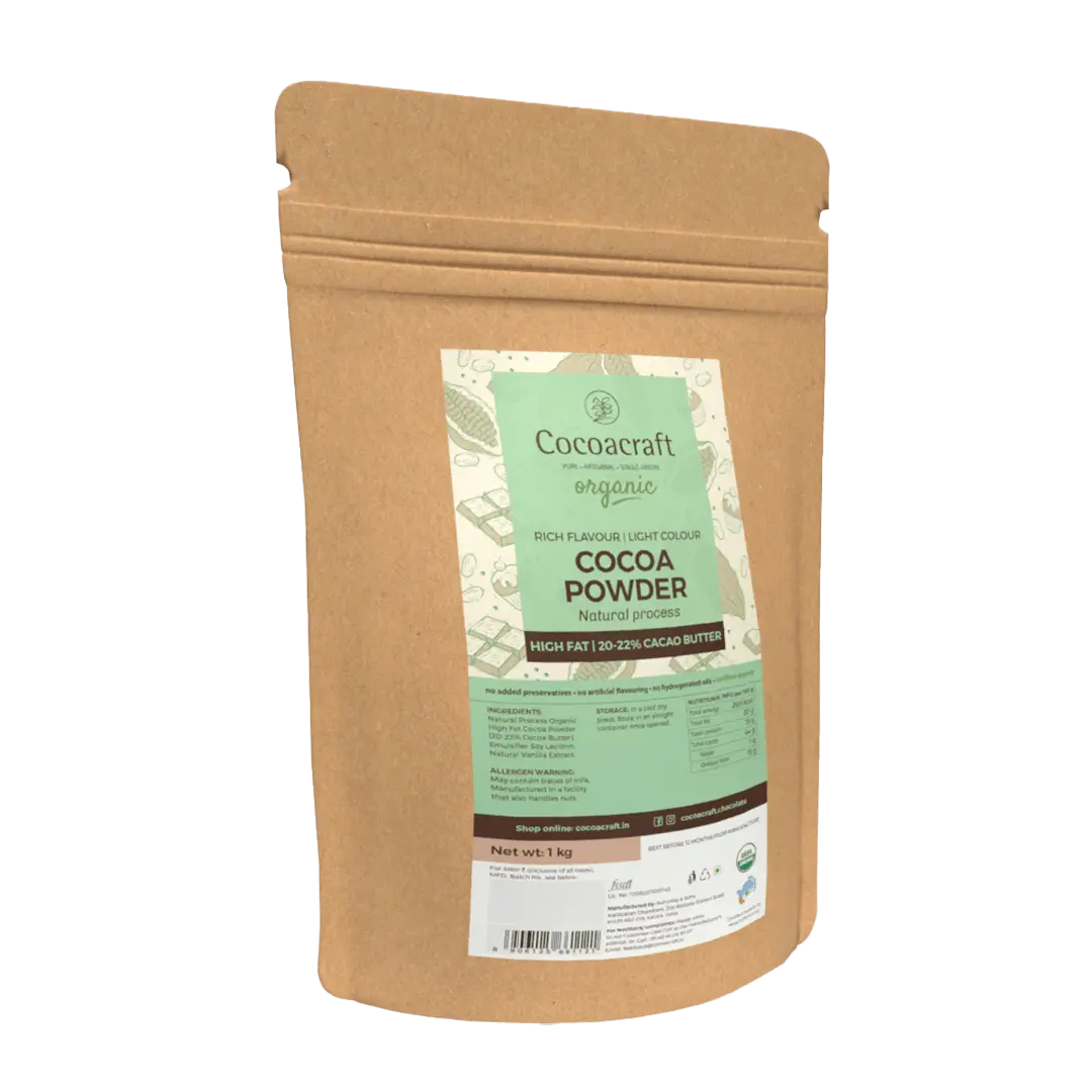 Natural Process High-Fat Cocoa Powder | Organic – Cocoacraft
